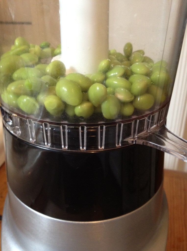 Edamame Puree (and Wonton Cups) – Cooking For Love
