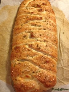 Braided Spaghetti Bread – Cooking For Love
