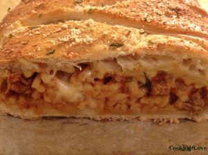 Braided Spaghetti Bread – Cooking For Love