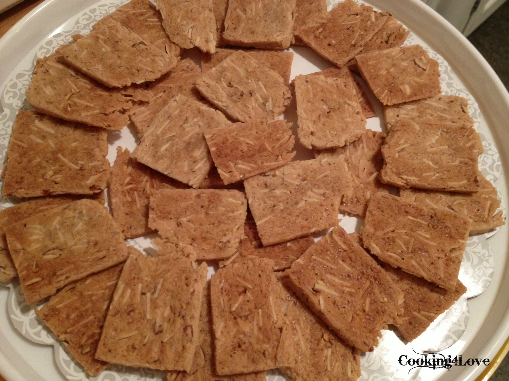 Almond Thin Cookies (aka Pain d’amonde) – Cooking For Love