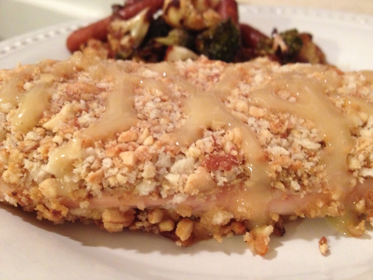 Honey Roasted Peanut Crusted Chicken – Cooking For Love